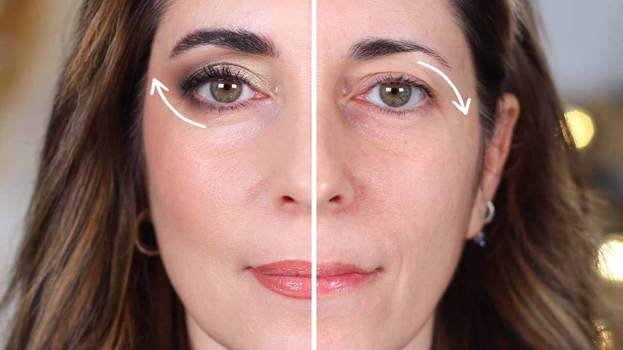 MAQUILLAGE PAUPIÈRES TOMBANTES / ASTUCES POUR AGRANDIR ET LIFTER SON ...