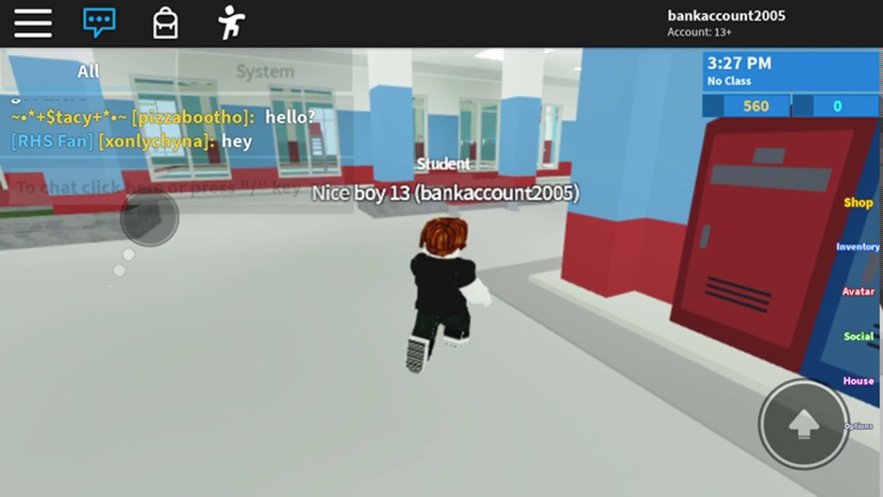 Playing Roblox High School 2|gaming Vlogmas day #20 - YouTube