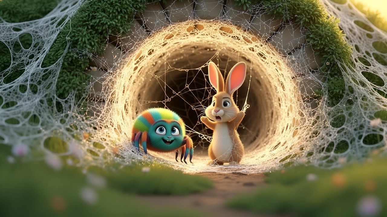 🐇 BUNNY AND THE LITTLE WEB - YouTube