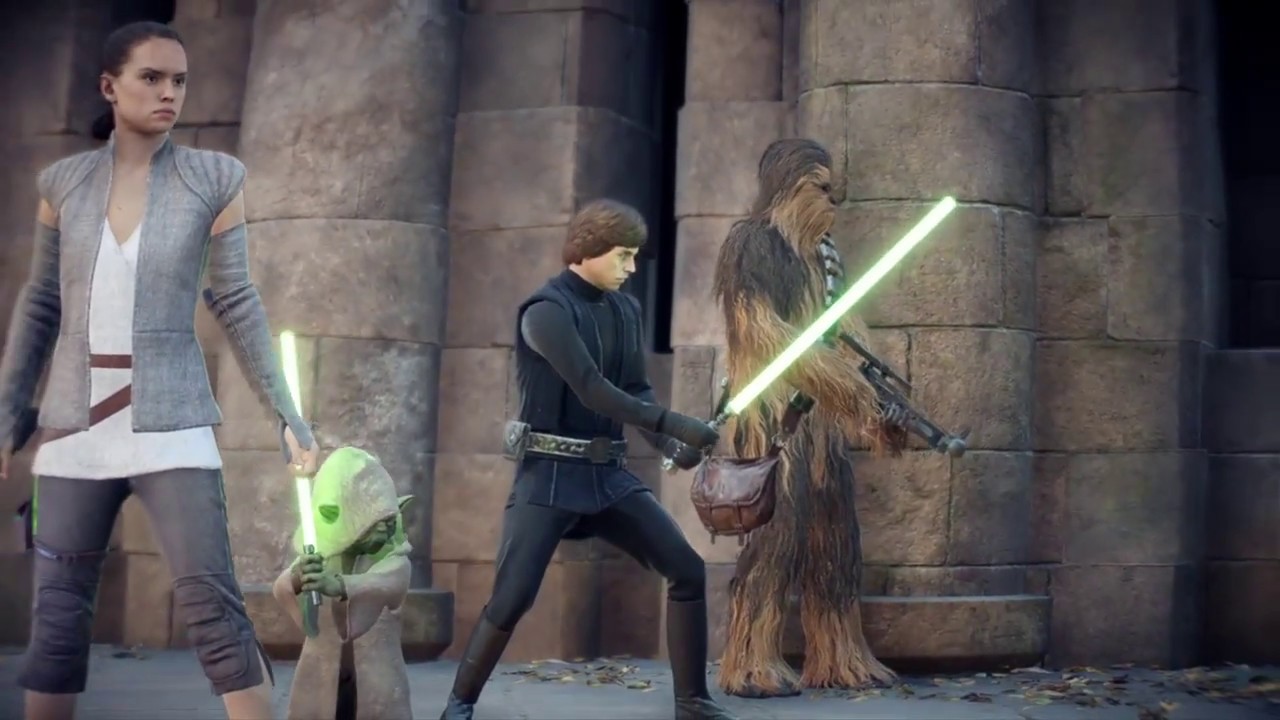 STAR WARS Battlefront II Baiting simps with Ray - YouTube