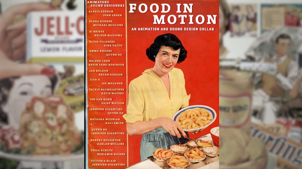 "Food in Motion" -A Motion and Sound Design Collab! - YouTube