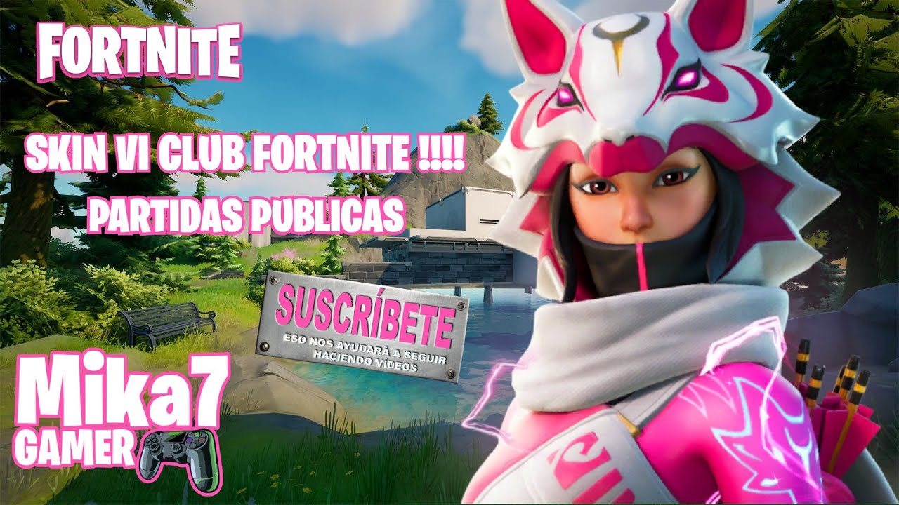 🔴DIRECTO AHORA! ⚡FORTNITE⚡NUEVA SKIN VI EN CLUB DE FORTNITE💥JUGANDO ...