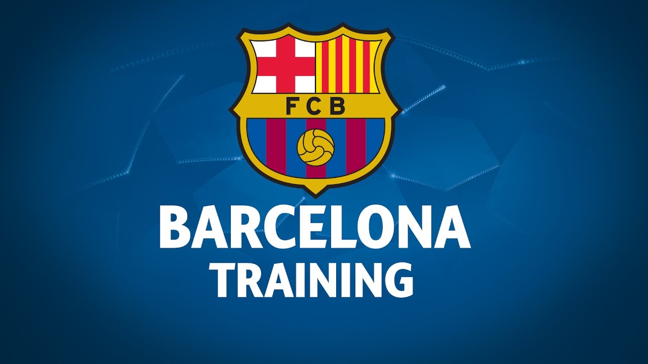 Barcelona Training Session - YouTube