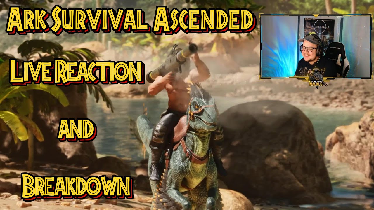 Ark Survival Ascended Trailer: Live-Reaction and Breakdown - YouTube