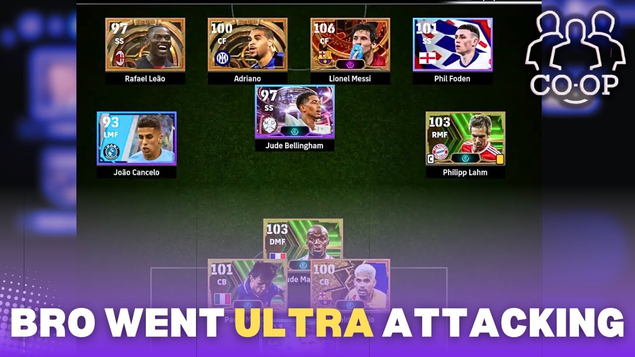 Ultra DEFENDING vs Ultra ATTACKING! Intense eFootball Co-op Battle with ...