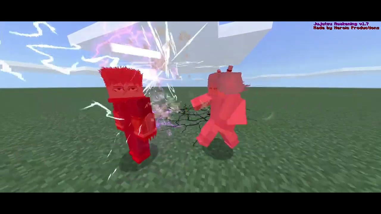 Minecraft bedrock Jujutsu Kaisen Mod Battle - YouTube