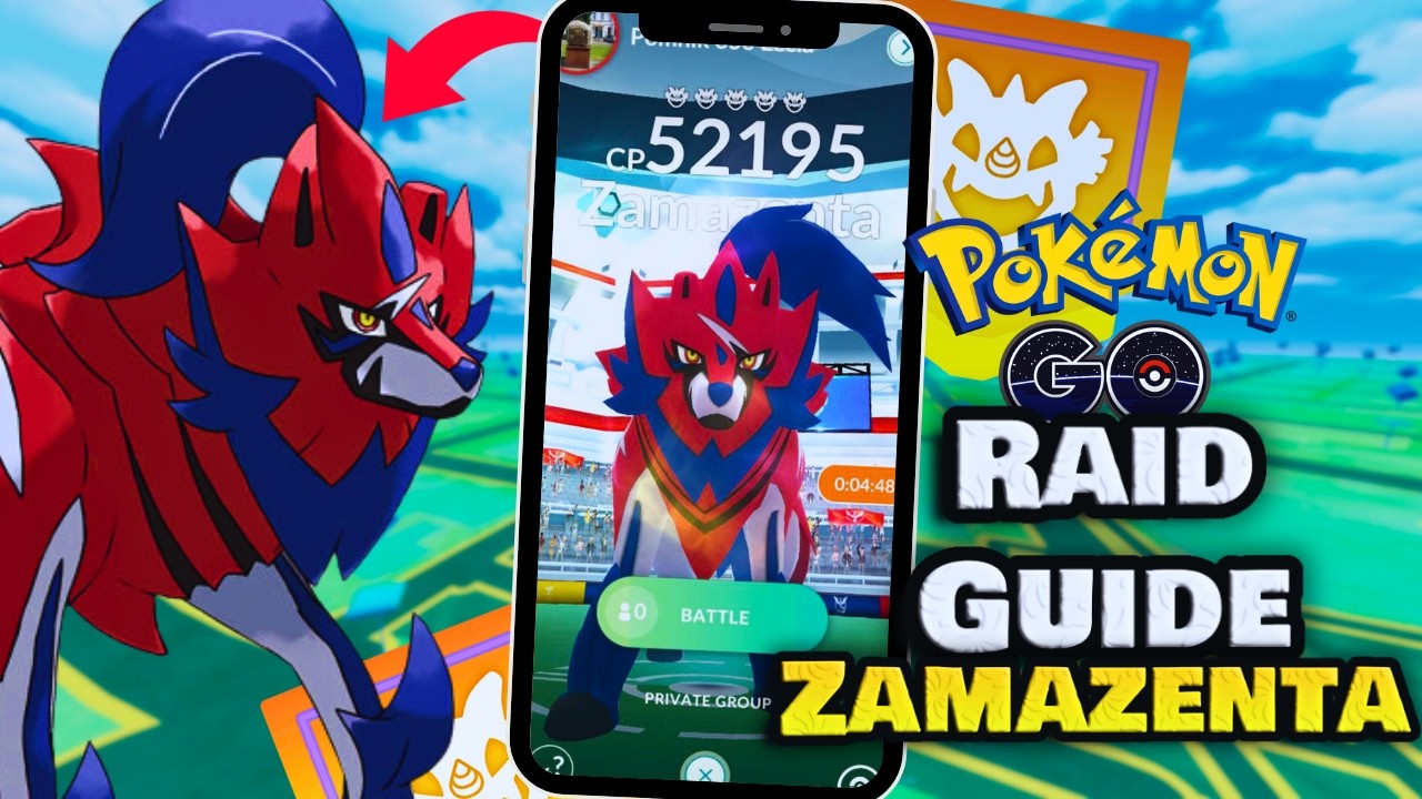 Zamazenta Raid Guide in Pokémon GO: Best Counters, Shiny Tips & 100% IV ...