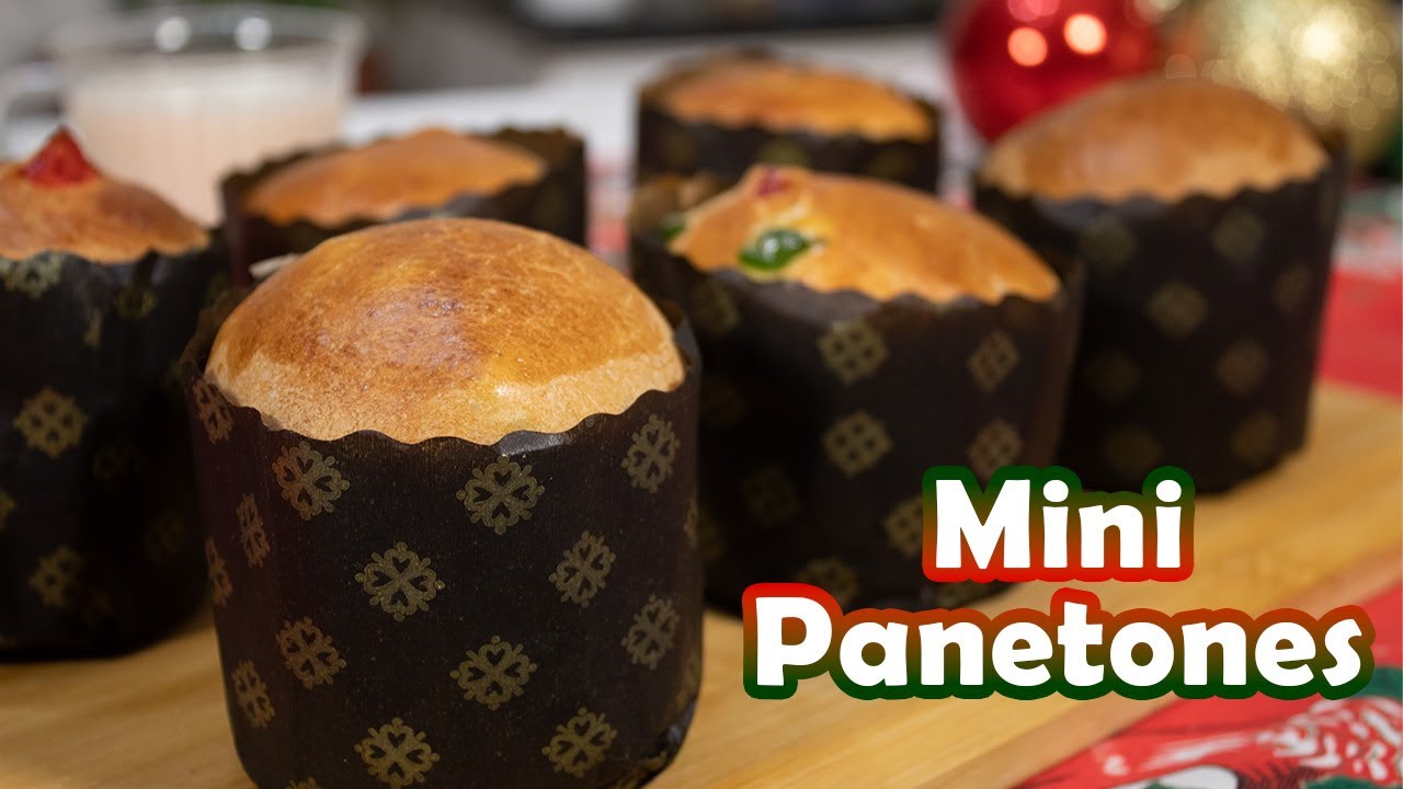 🎄La MEJOR RECETA de MINI PANETÓN - PASO a PASO | Victoria Abanto - YouTube