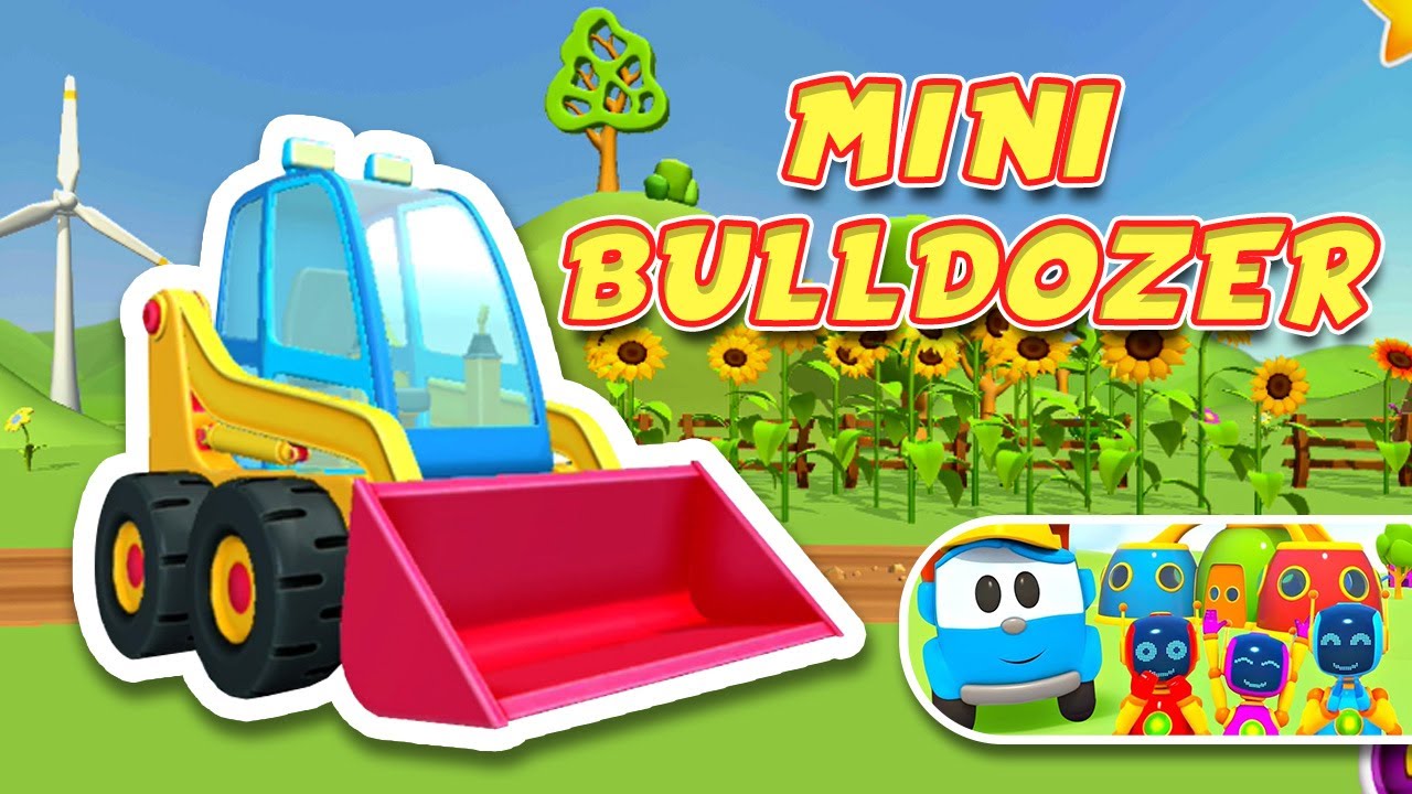 Leo the Truck & Mini Bulldozer - Game Play - Skid Game TV - YouTube