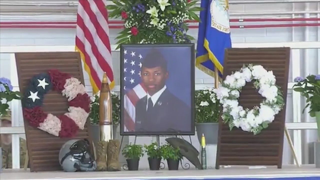 Air Force honors Roger Fortson during Hurlburt Field memorial service ...