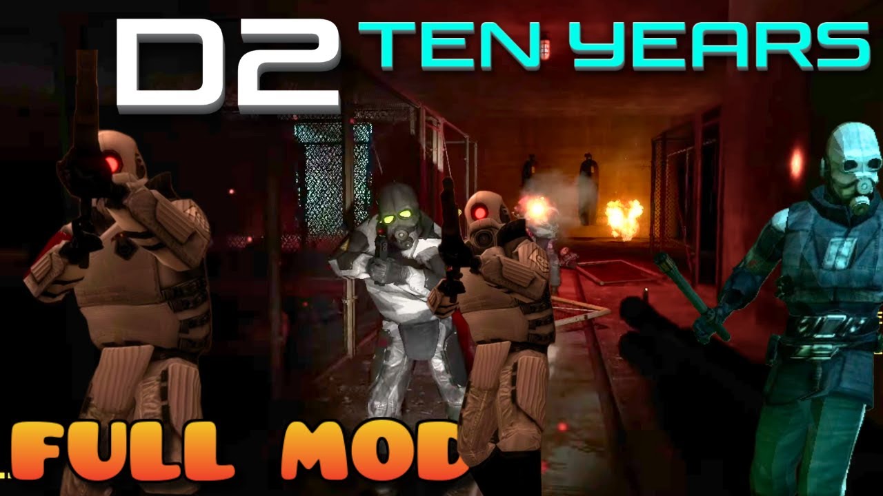 HALF LIFE 2 D2 TEN YEARS | Full Mod Walkthrough | No Commentary - YouTube