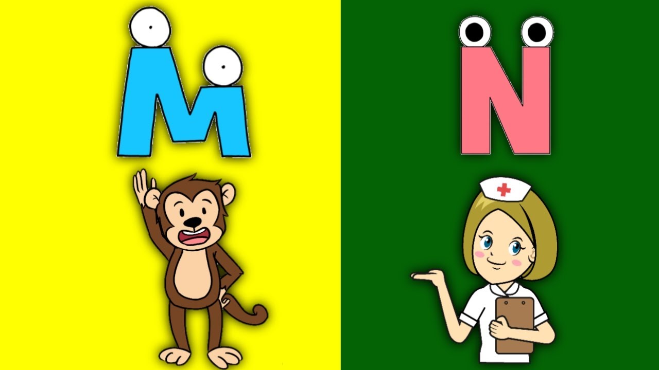 M For Monkey N for Nurse #abcd #teachingclass #nursaryclass #kids # ...