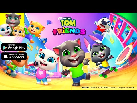 My Talking Tom Friends Part 1(Android & iOS) Gameplay Walkthrough (Outfit7) - HD - YouTube