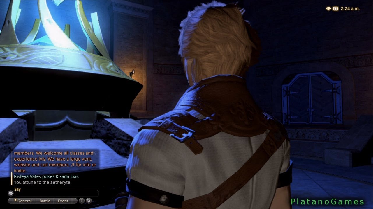 Final Fantasy XIV: A Realm Reborn - First Aetheryte & Mylla The ...