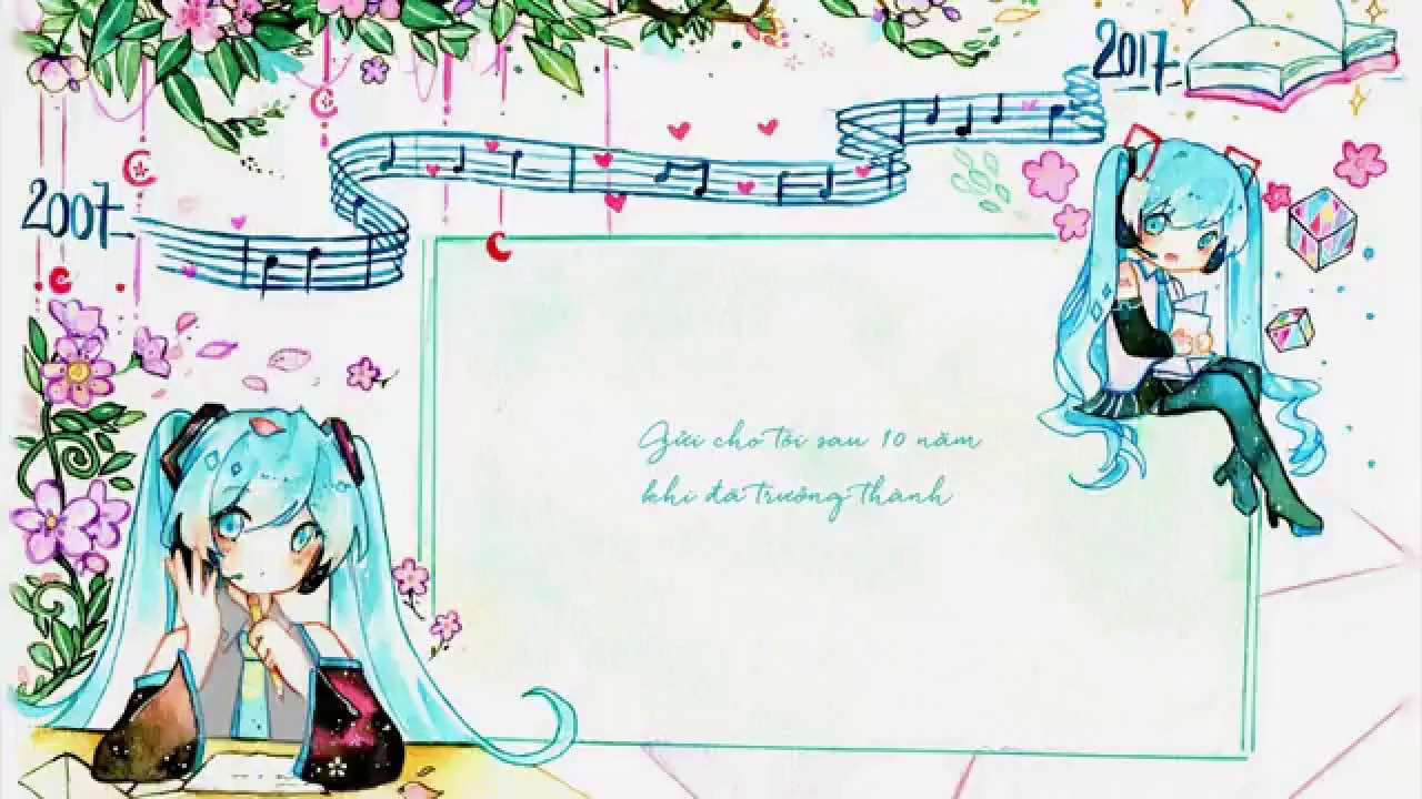 【VietVocTeam】 Letter Song - Hatsune Miku【Vocaloid - Vietnamese Cover ...