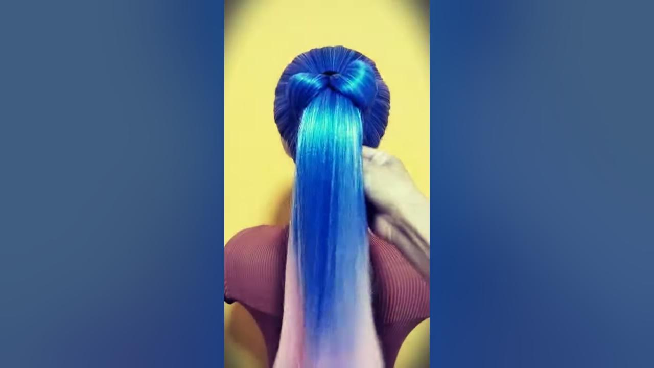 Simple Hairstyles for long hair Video tutorial - YouTube