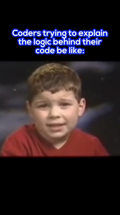 Coders trying to explain their code be like - YouTube