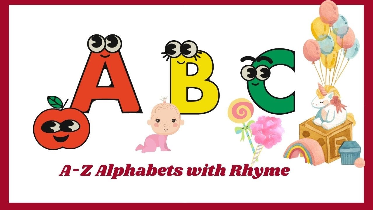 English alphabet |Learn Alphabet A to Z |ABC Preschool Book Learning ...