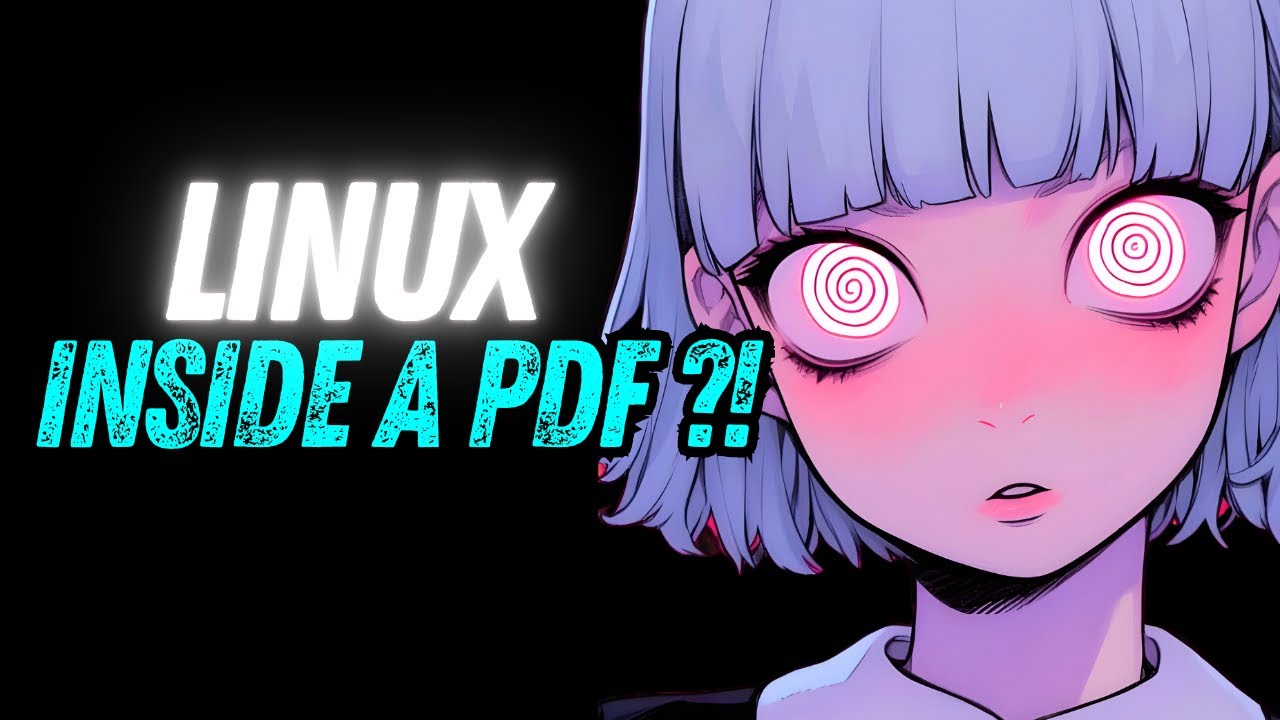 The Most Cursed PDF: It Runs Linux - YouTube