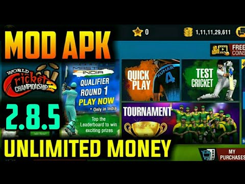 WCC2 Mod Apk 2.8.5 Unlimited Money - YouTube