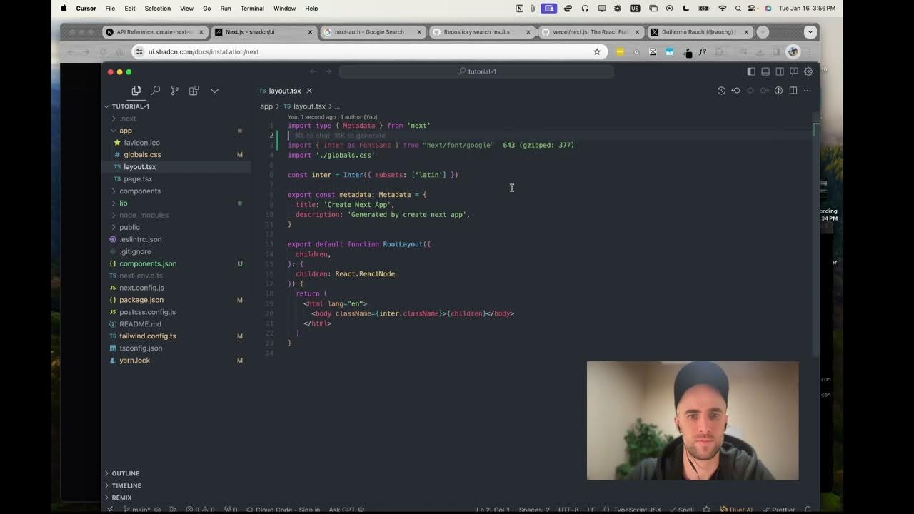 Build An Ai Saas Tutorial Part 1 Nextjs Shadcn Setup Youtube