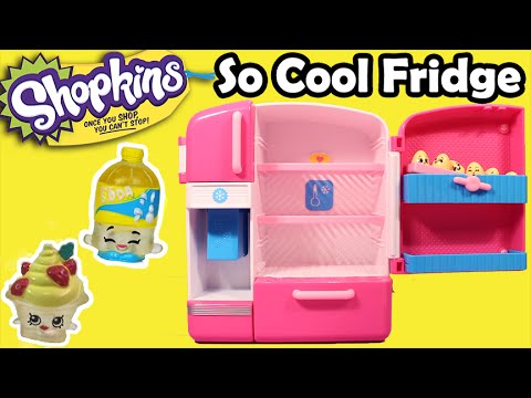 ★ Shopkins So Cool Fridge ★ With 2 Exclusive Shopkins - KTR Videos