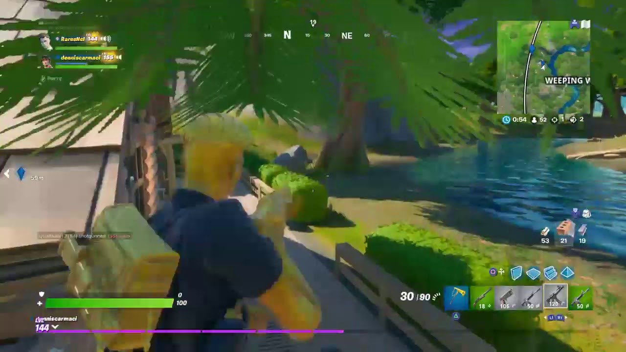 Fortnite with Sonia and Dennis - YouTube