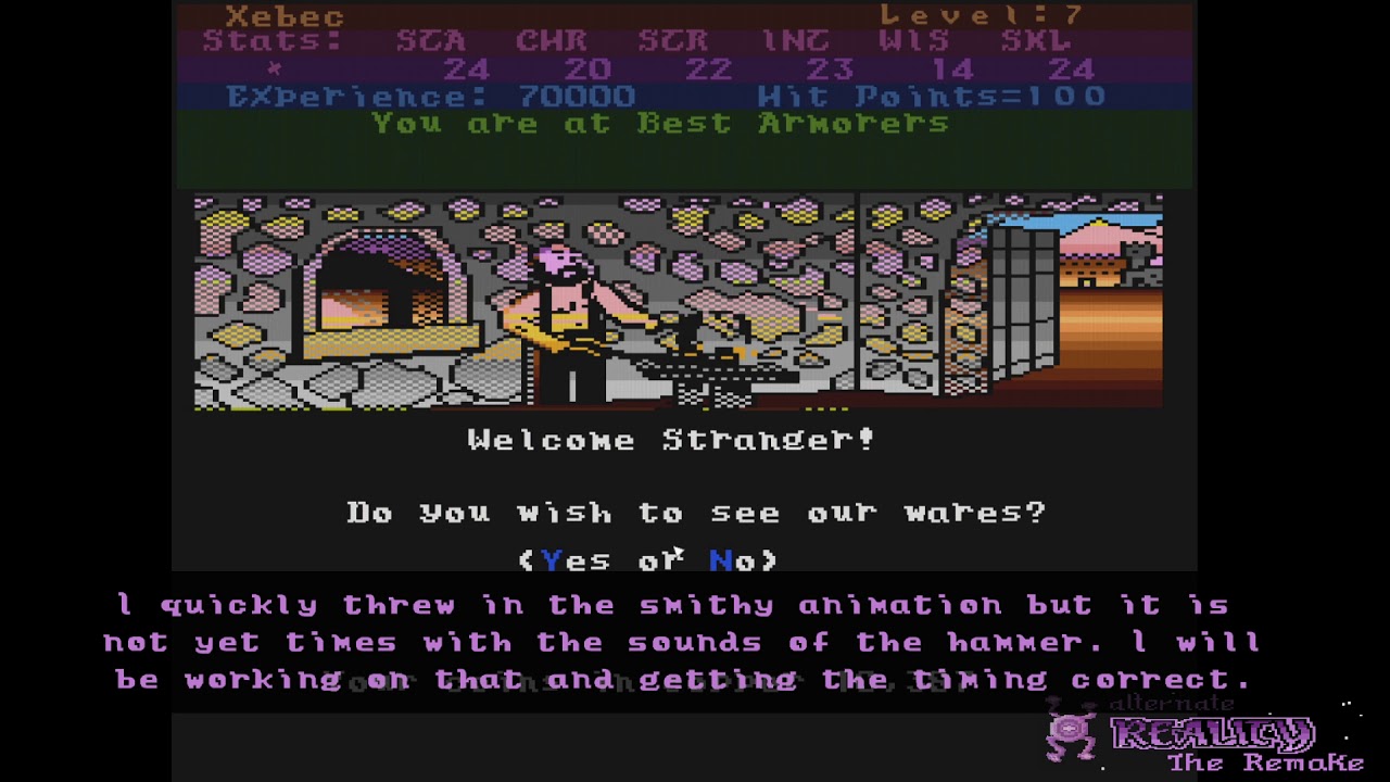 #devlog - Alternate Reality Remake #alternaterealityremake - YouTube