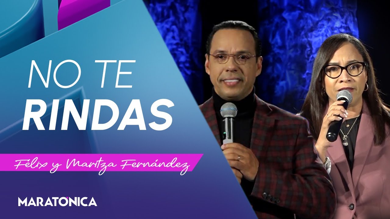Félix y Maritza Fernández - No te rindas - Maratónica - Enlace TV - YouTube