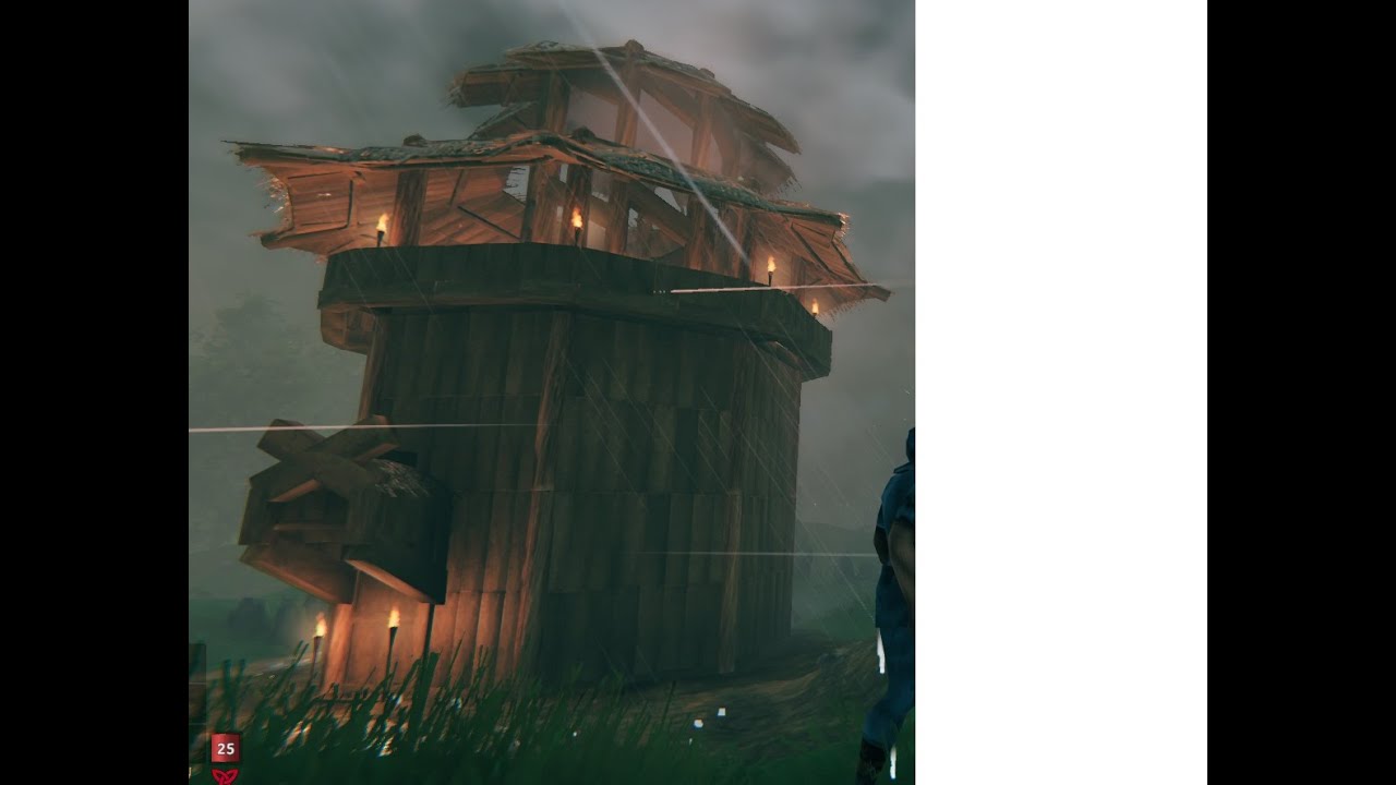 Valheim Light House Watch Tower - YouTube