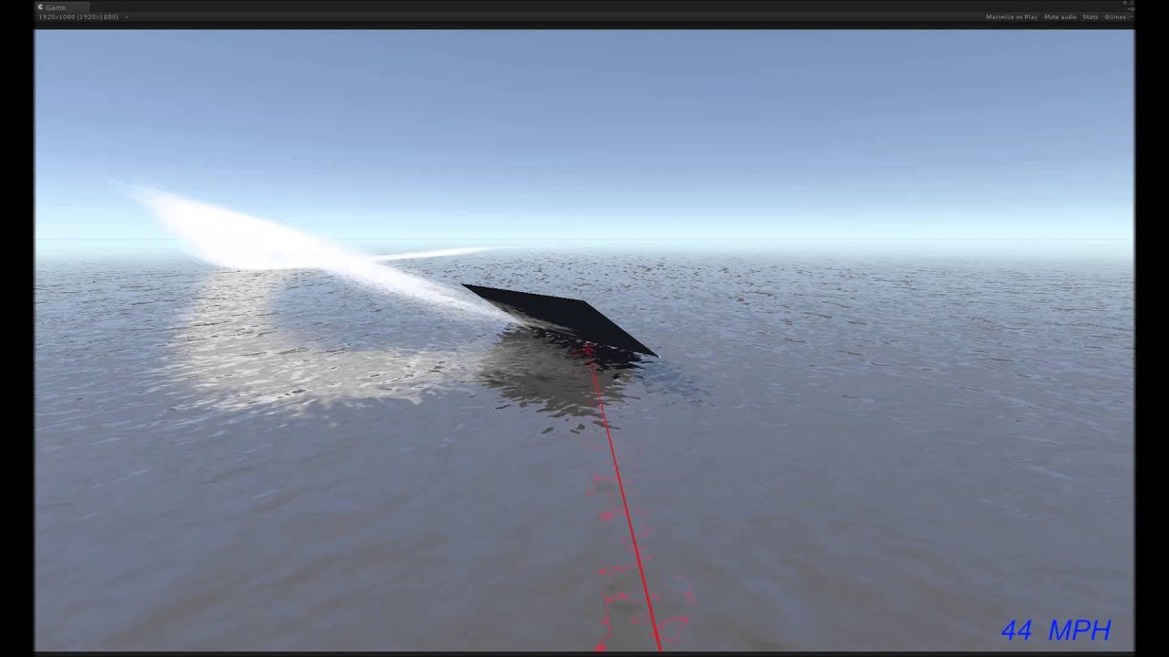 Unity 5 custom water spray particle system - YouTube