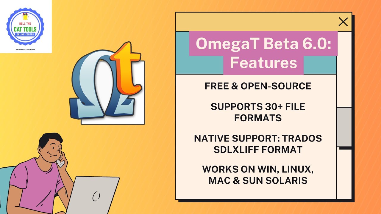 BEST FREE CAT TOOL in 2023: OmegaT & its features - YouTube