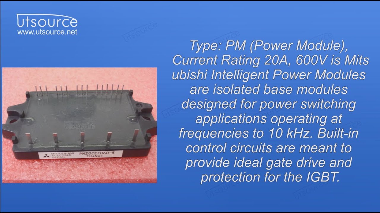 PM20CEF060-5 PM (Power Module), Utsource - YouTube