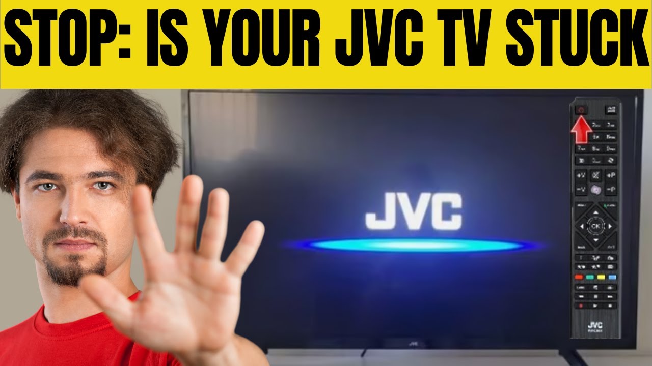 Is Your JVC TV Stuck? Here's How to Reset it Without the Remote! - YouTube