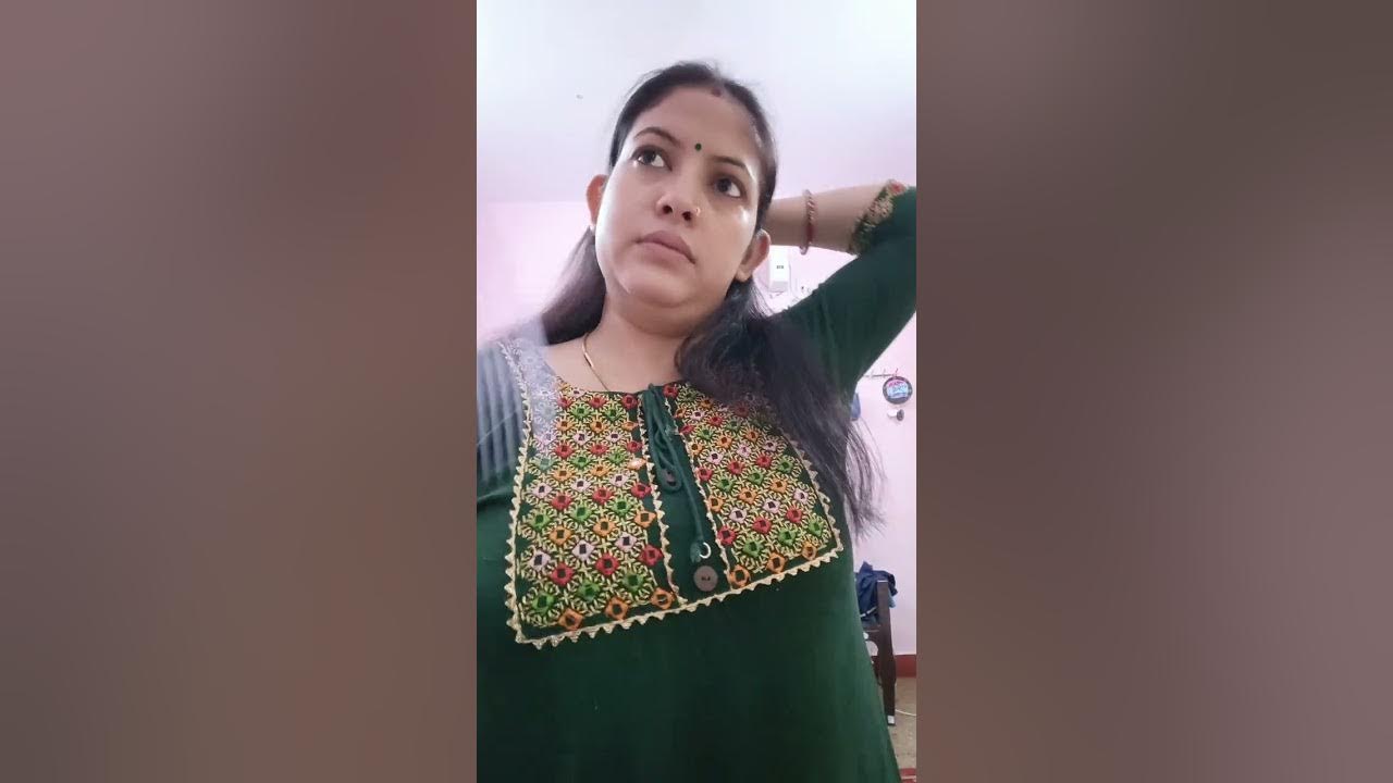 Aaj maine bahut dar-darkar first time hair colour karwaya 🙂|| kaisa lag raha hai?? vlog-128 ...