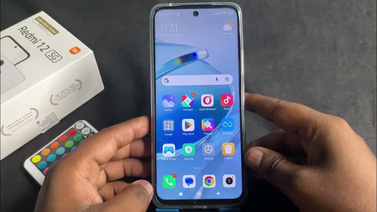 Redmi 12 5G- Enable Incoming Call Flashlight | Redmi 12 5GMe call Flashlight kaise enable kare ...