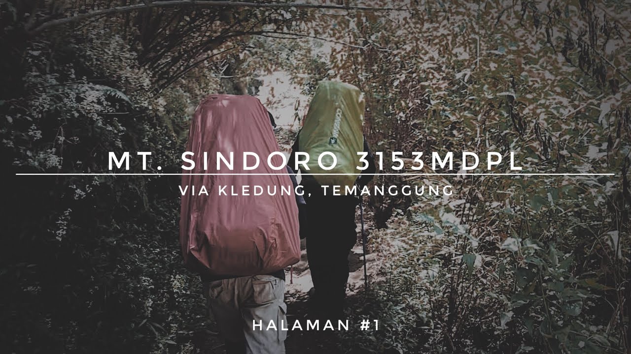 Halaman #1 - Mt. Sindoro 3153mdpl Via Kledung, Temanggung Part 1 - YouTube