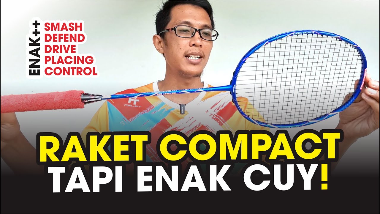 REKOMENDASI BARU Raket Compact ENAK & TERJANGKAU.. Review & Feel ...