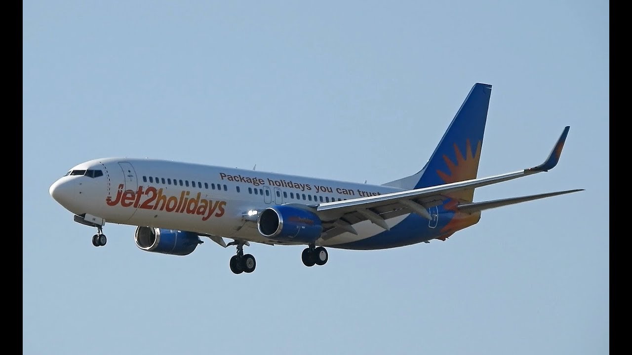 Two Jet2 Boeing 737s Arriving At Belgrade Airport - YouTube