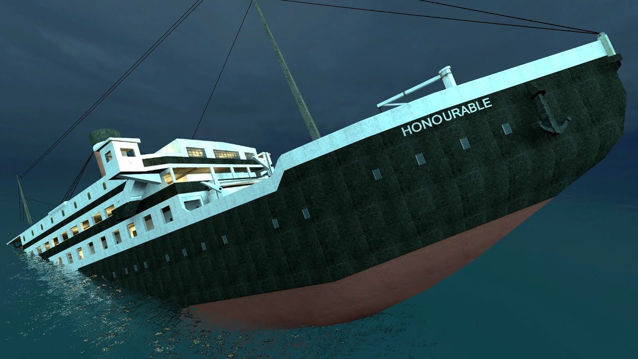 Garry's Mod | SINKABLE RMS Honorable Ship | Mod Showcase REDUX - YouTube