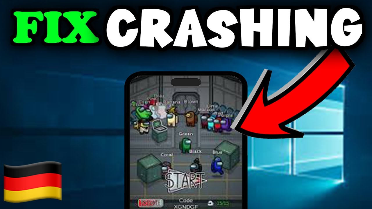 Among Us - CRASH/STÜRZT ab BEHEBEN! | Problemlösung | Crash fix Deutsch ...