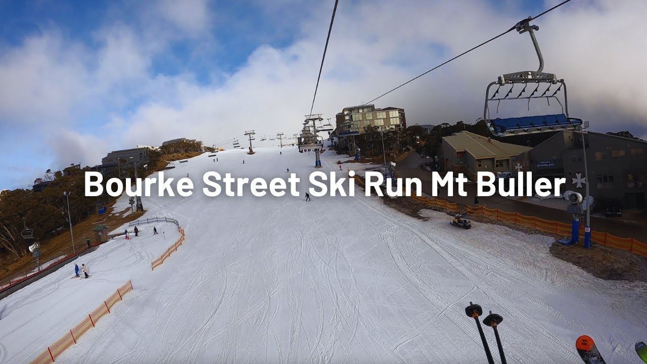 Bourke Street Ski Run Mt Buller (August 9th 2023) - YouTube