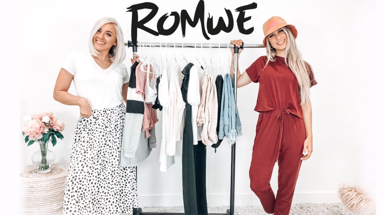 ROMWE TRY-ON HAUL: May 2020 - YouTube