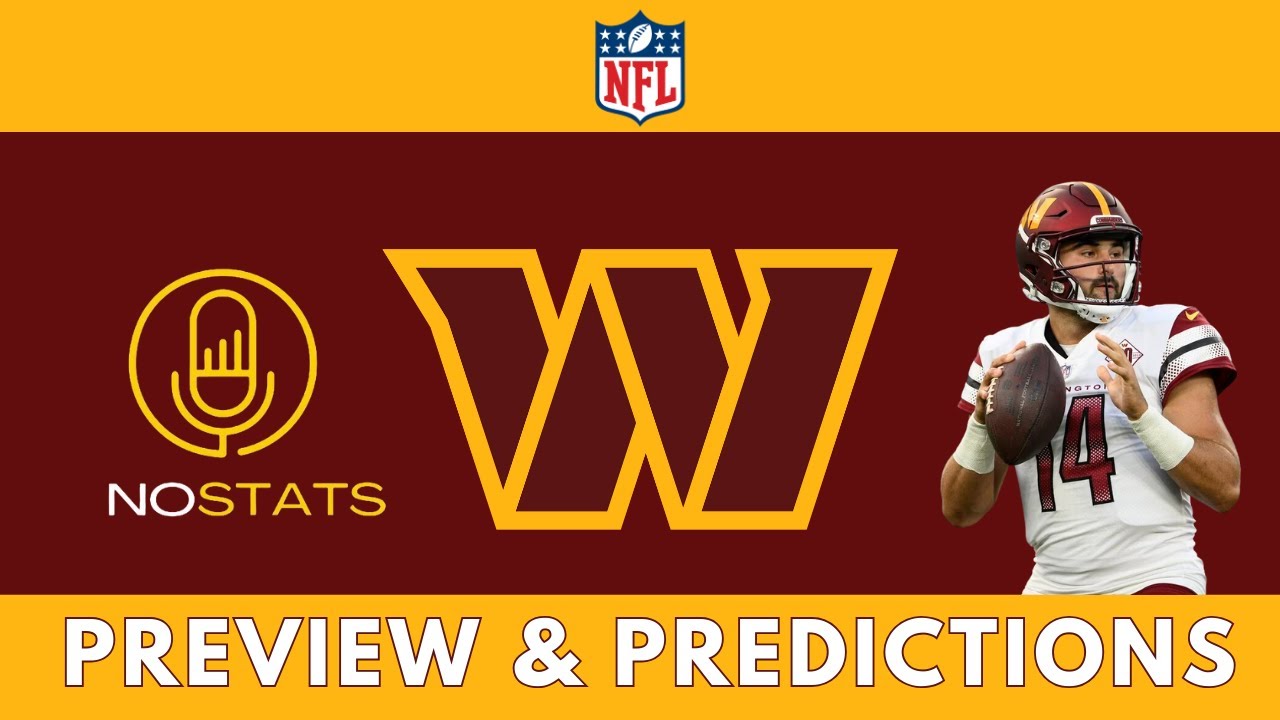 NO STATS | NFL | Washington Commanders Season Preview and Record ...