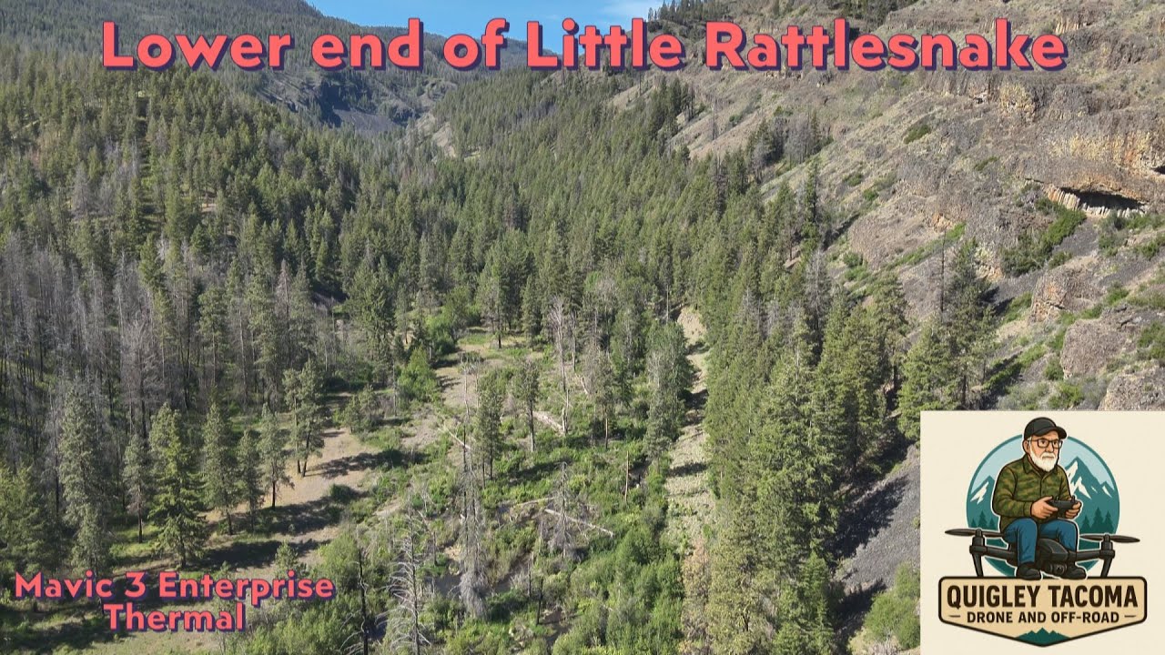 Little Rattlesnake road closed, but not to us - YouTube