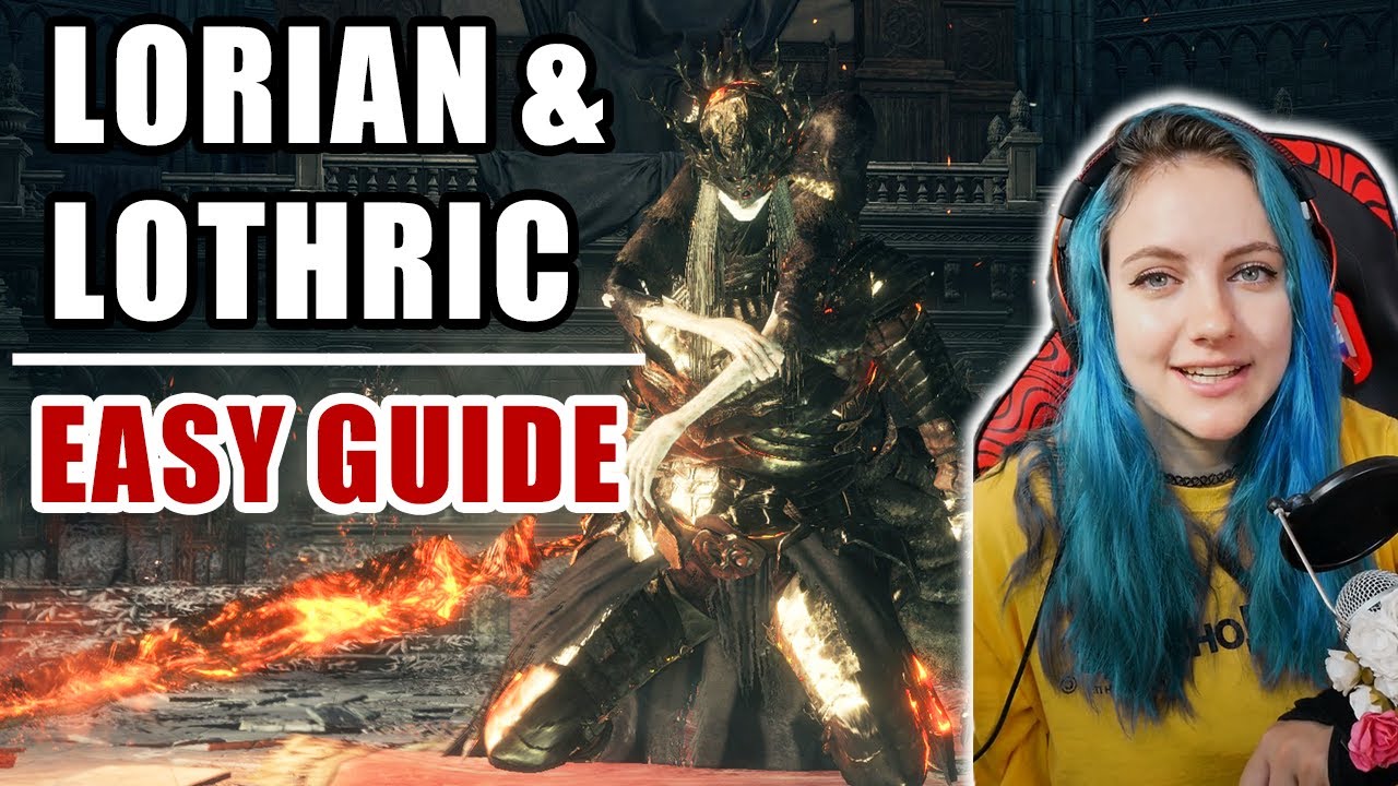 Dark Souls 3: Princes Lorian & Lothric EASY GUIDE + CHEESE - YouTube