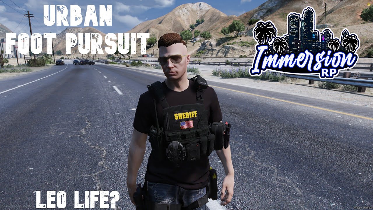 IRP | Urban Foot Pursuit | Ep. 116 | GTA5 RP - YouTube