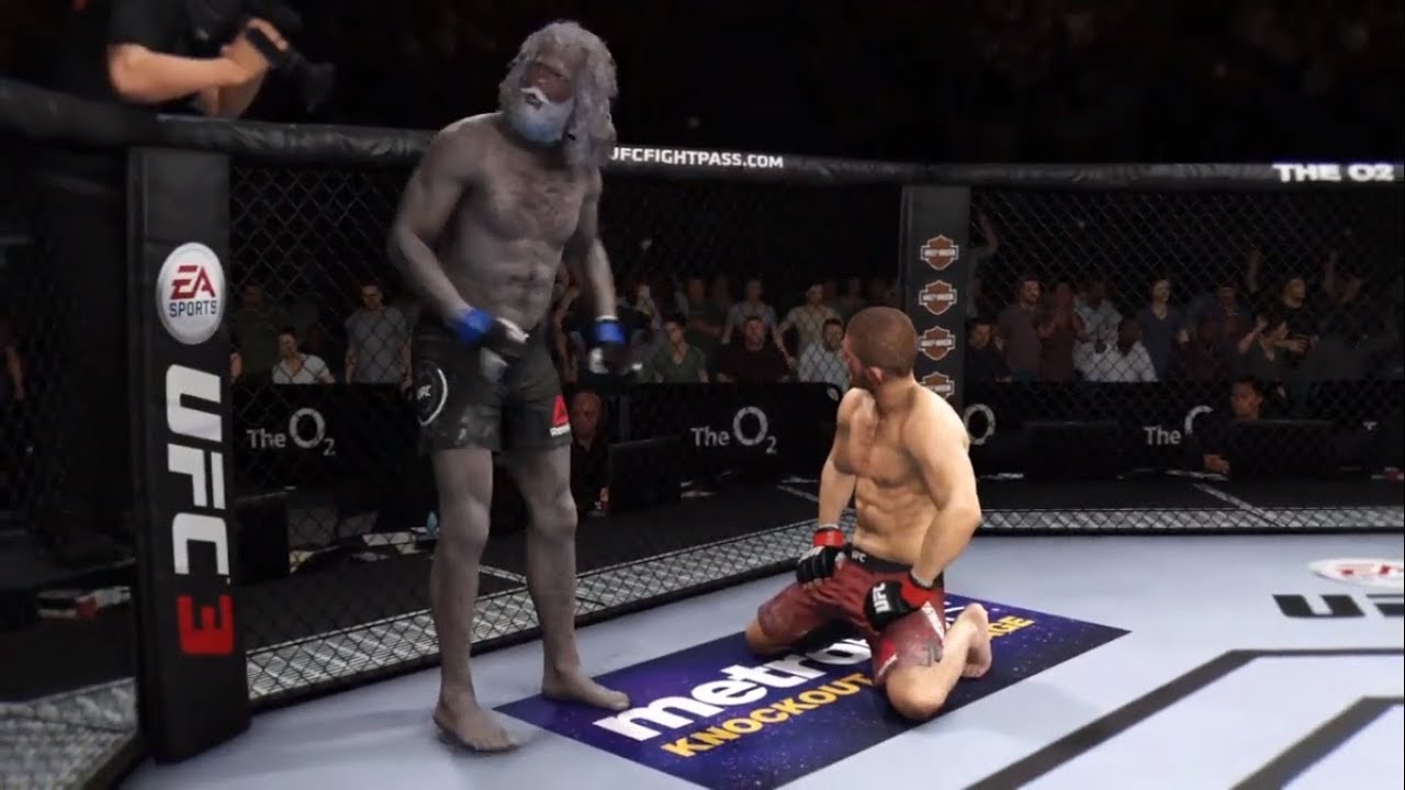 Khabib vs. Werewolf (EA Sports UFC 3) - CPU vs. CPU - YouTube