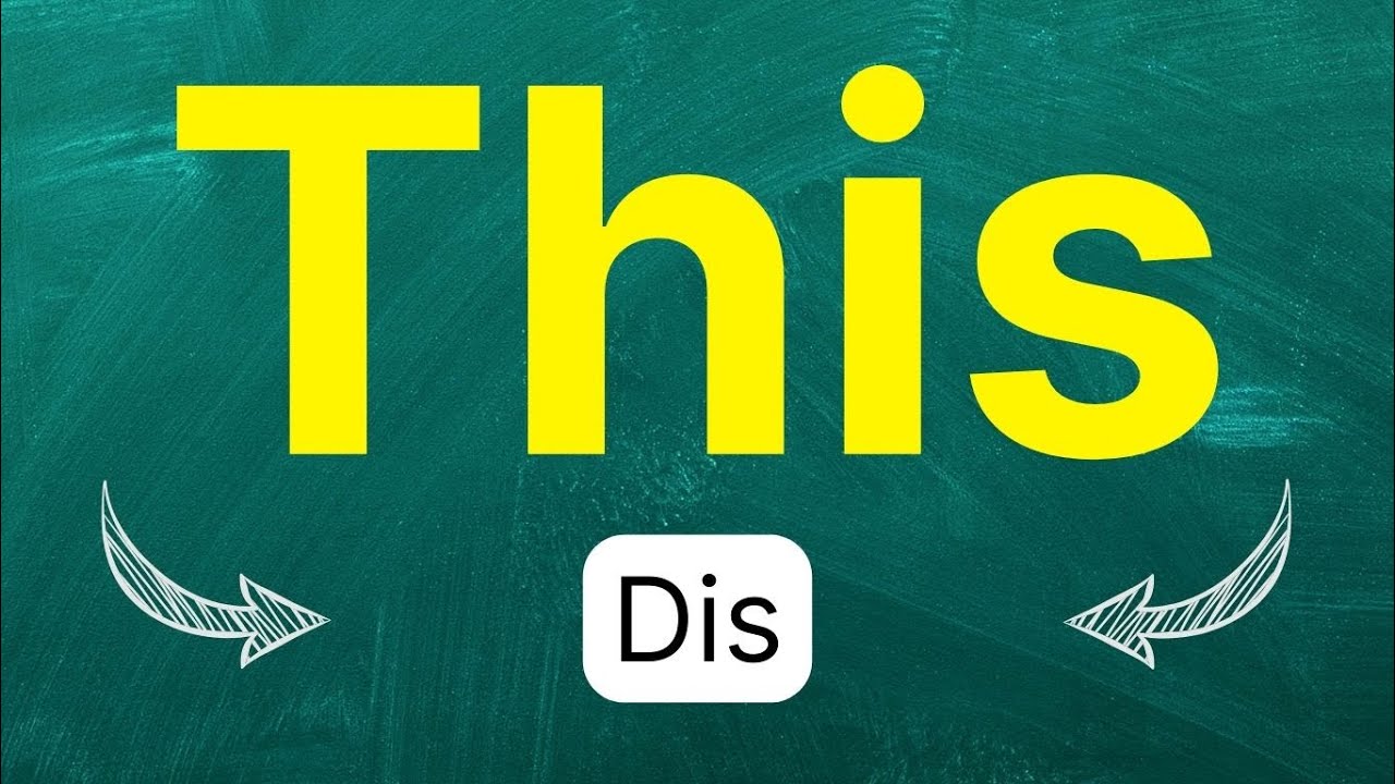 Cómo pronunciar: This 'Este' 'Esta' 'Esto' en inglés Americano con ...