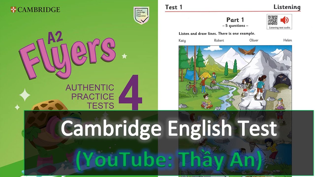 Flyers 4 - Authentic Examination Papers 2022 Test 1 - Cambridge English ...